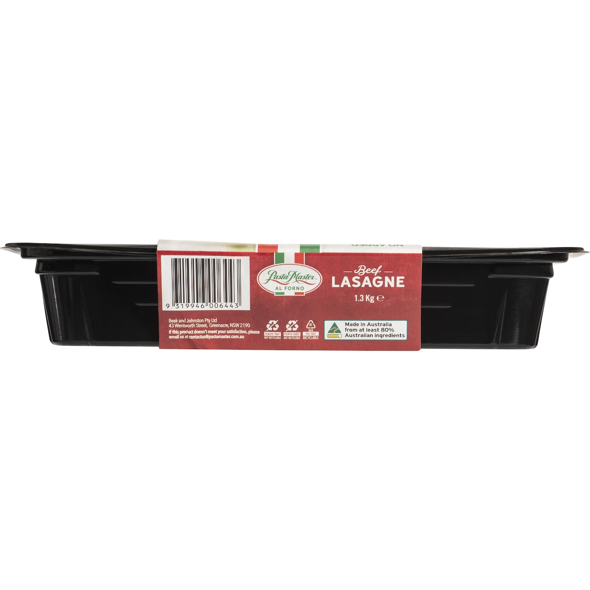 Figtree Dr IGA - Pasta Master Lasagne Beef 1.3Kg