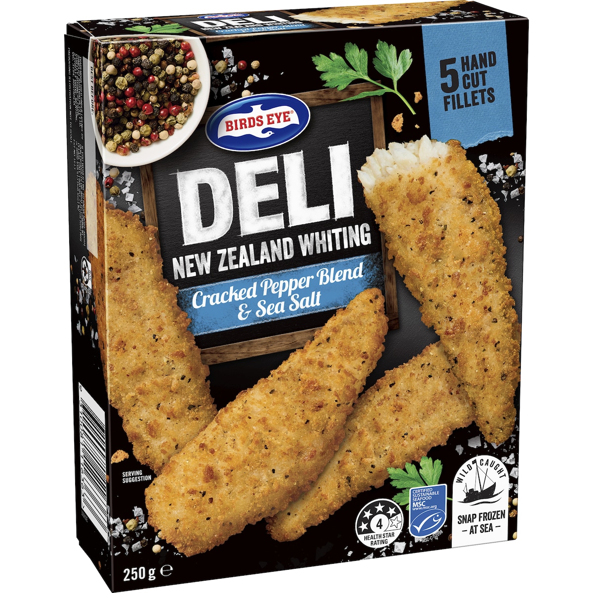 Figtree Dr IGA - Birds Eye Fish Deli White Crumb 250G